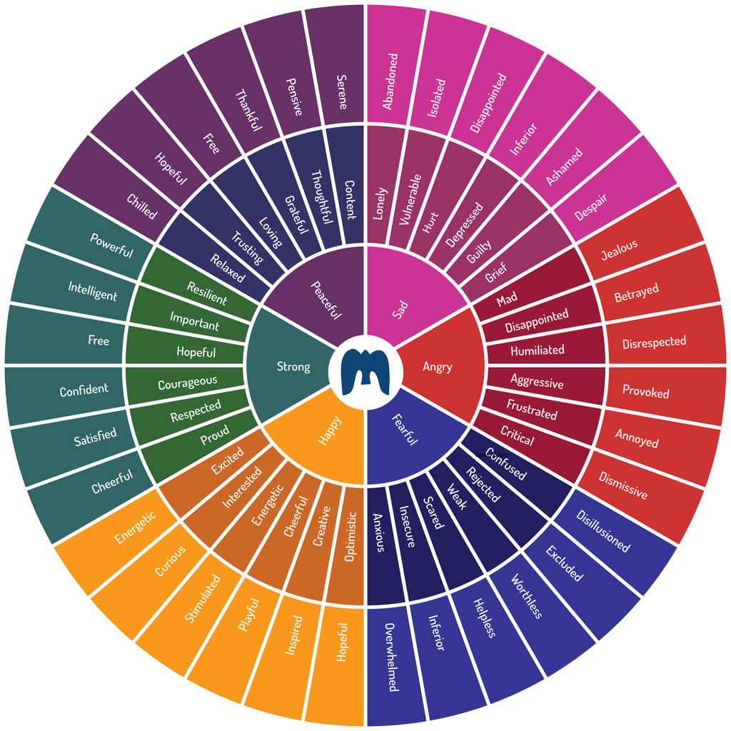 Feelings Wheel: A Useful Tool For Recognising Your Emotions